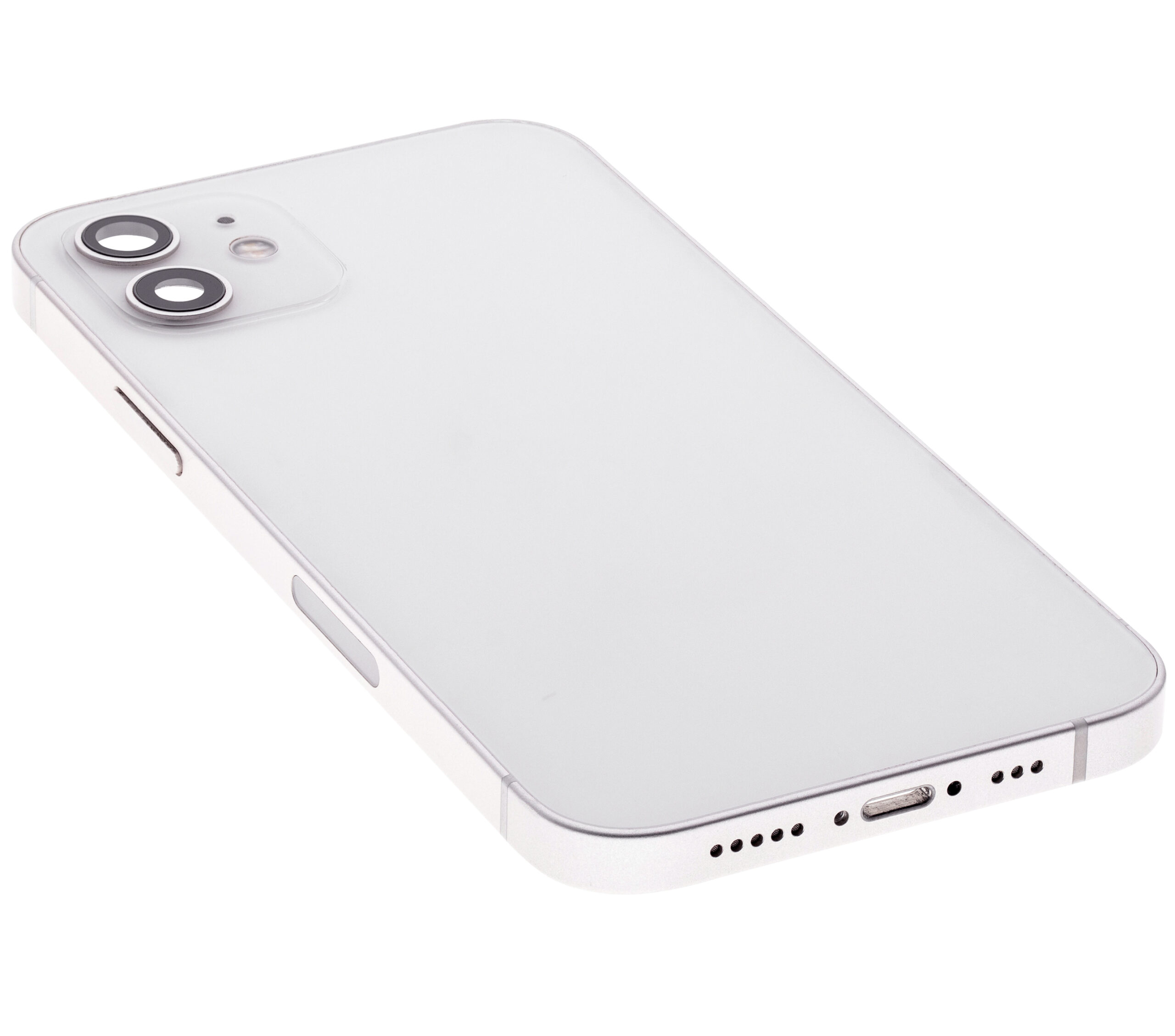IPhone 12 Rear Housing With Small Parts - (White) | CellParts
