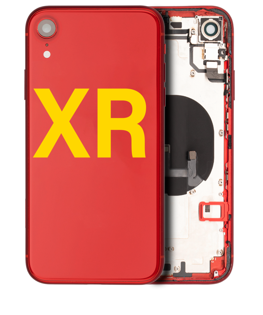 IPhone XR Rear Housing With Small Parts - (Red) | CellParts