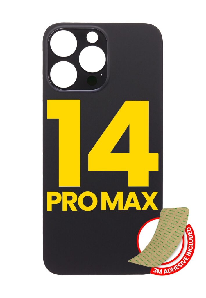 IPhone 14 Pro Max Back Glass - (Space Black) | CellParts