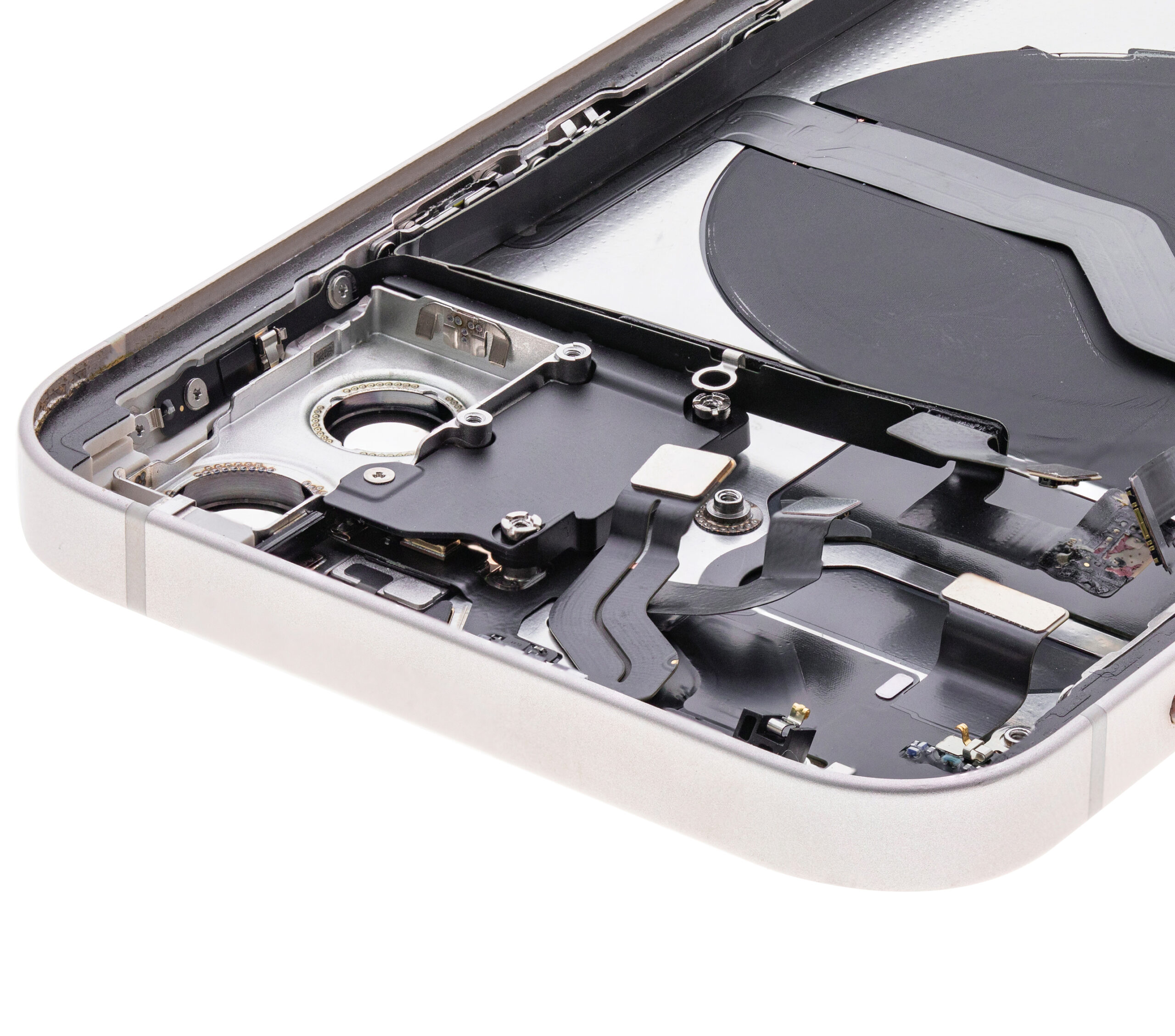 iPhone 12 Rear Housing With Small Parts - (White) | CellParts