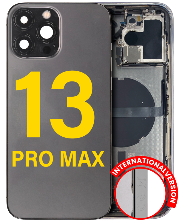 iPhone 13 Pro Max Rear Housing With Small Parts - (Graphite) | CellParts